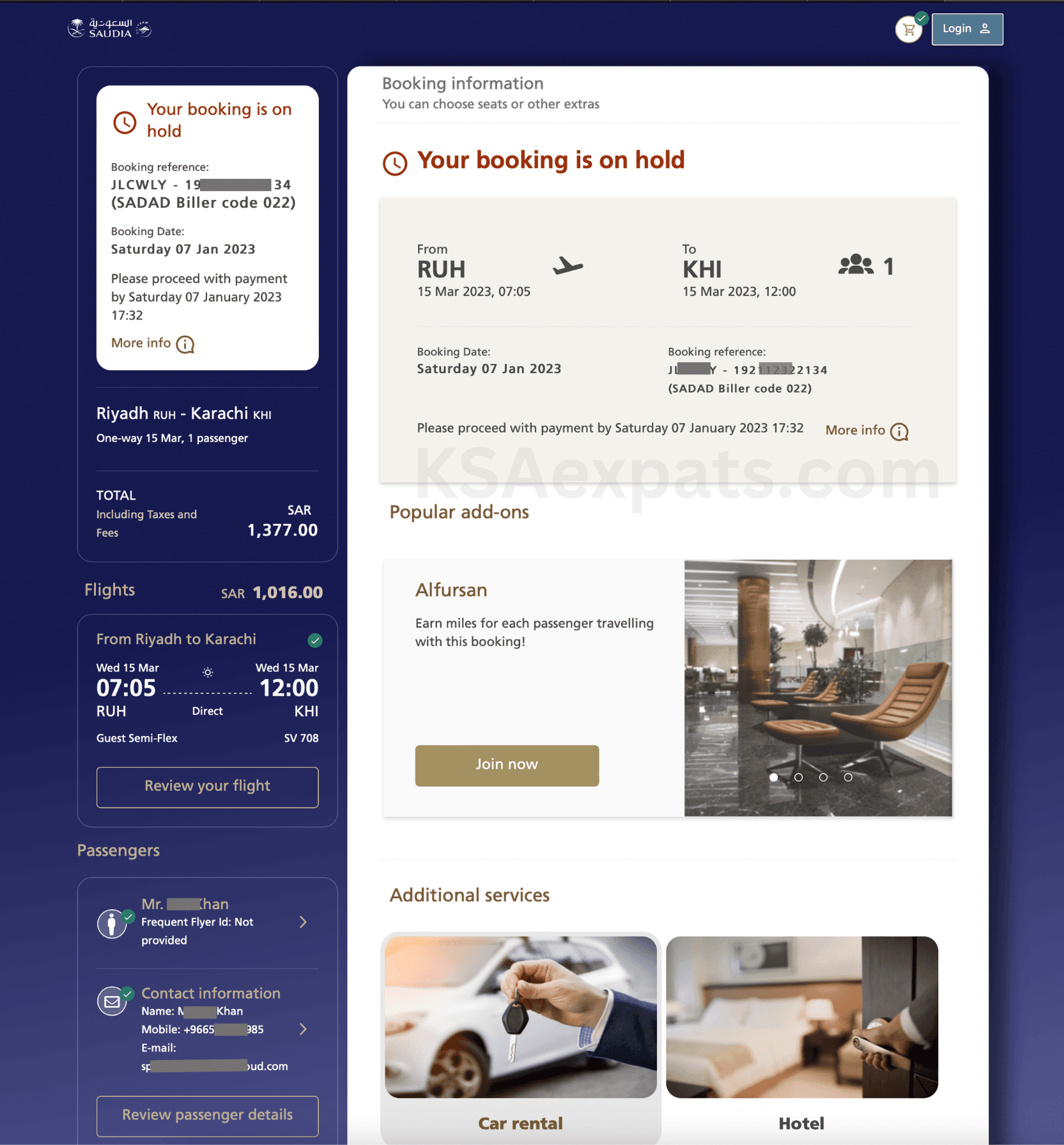Step-By-Step Guide To Booking A Saudia Flight Online
