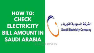 How to Check Electricity Bill in Saudi Arabia - KSAexpats.com