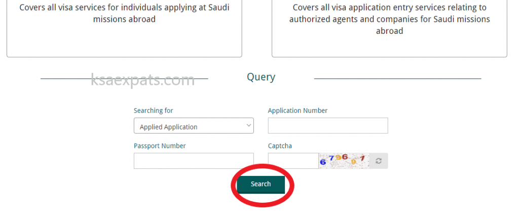 How to Check Saudi Visa Stamping Status on Enjazit Website - KSA Expats