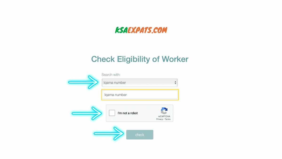 How to Check Eligibility of Worker on Qiwa Portal - KSAexpats.com