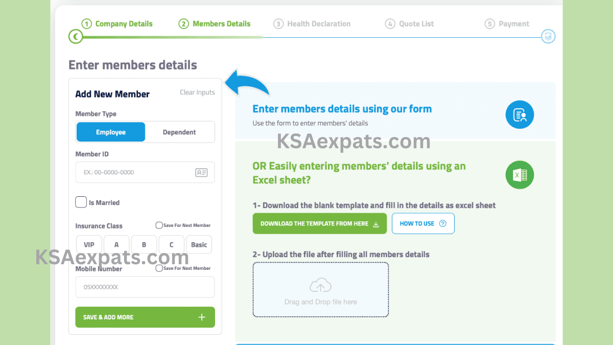 Easy Steps to Buy Health Insurance Online | KSA Expats