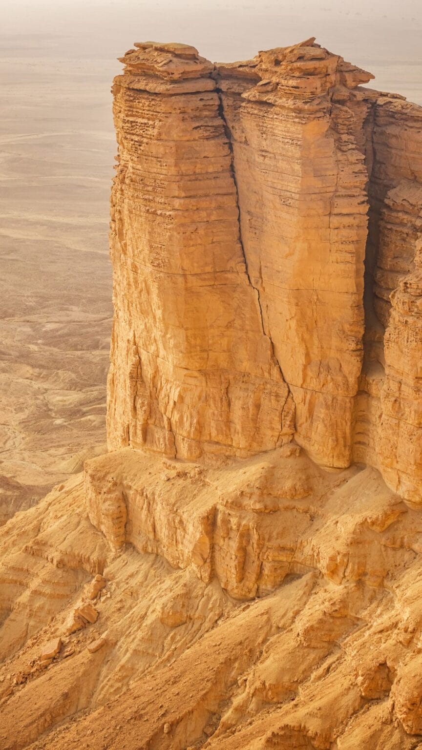 Exploring the Edge of the World: Saudi Arabia's Geological Marvel