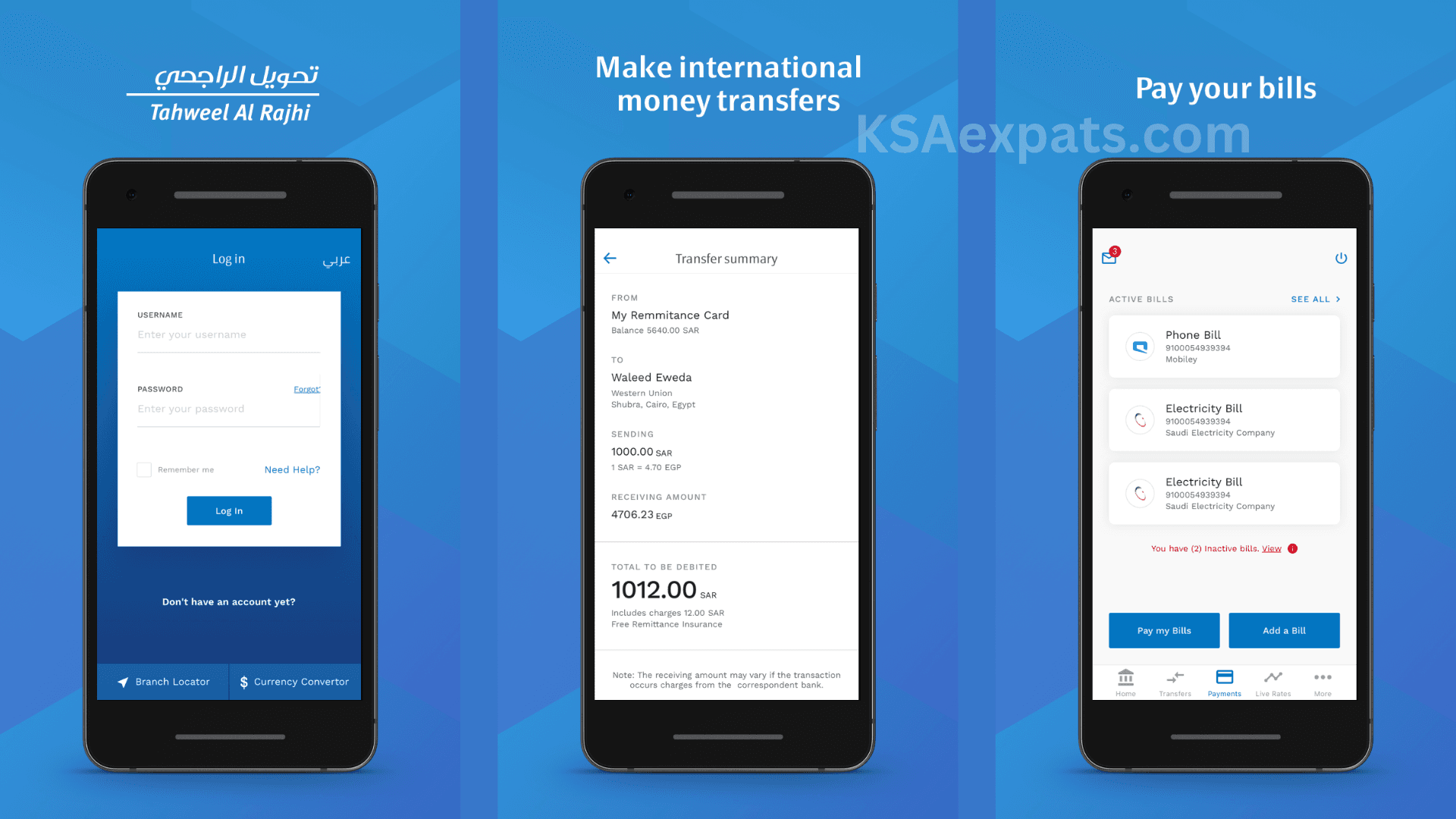 13 Useful Features of the Tahweel Al Rajhi Mobile App