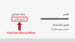 How To Check Your Final Exit Visa Status