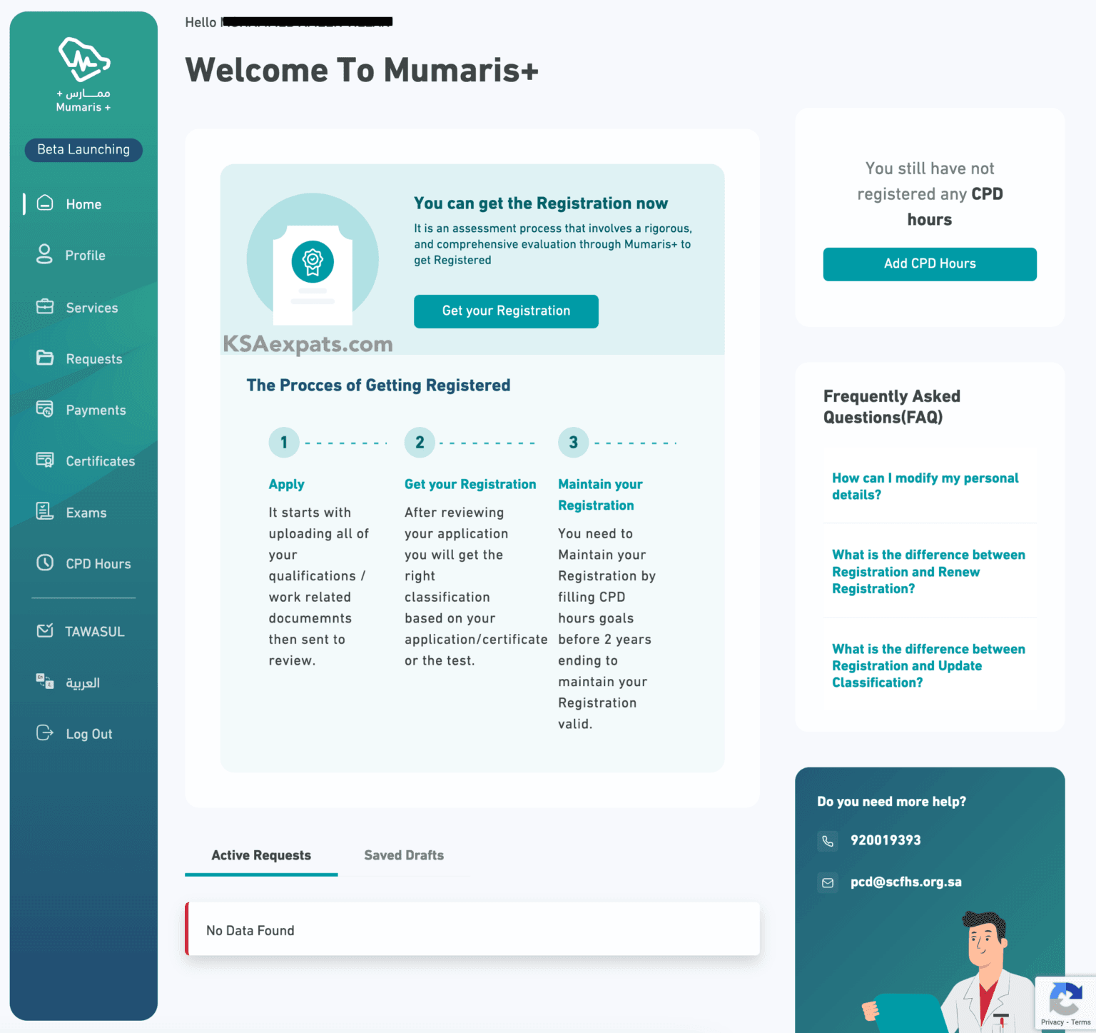 How to Register on Mumaris Plus for Health Practitioners