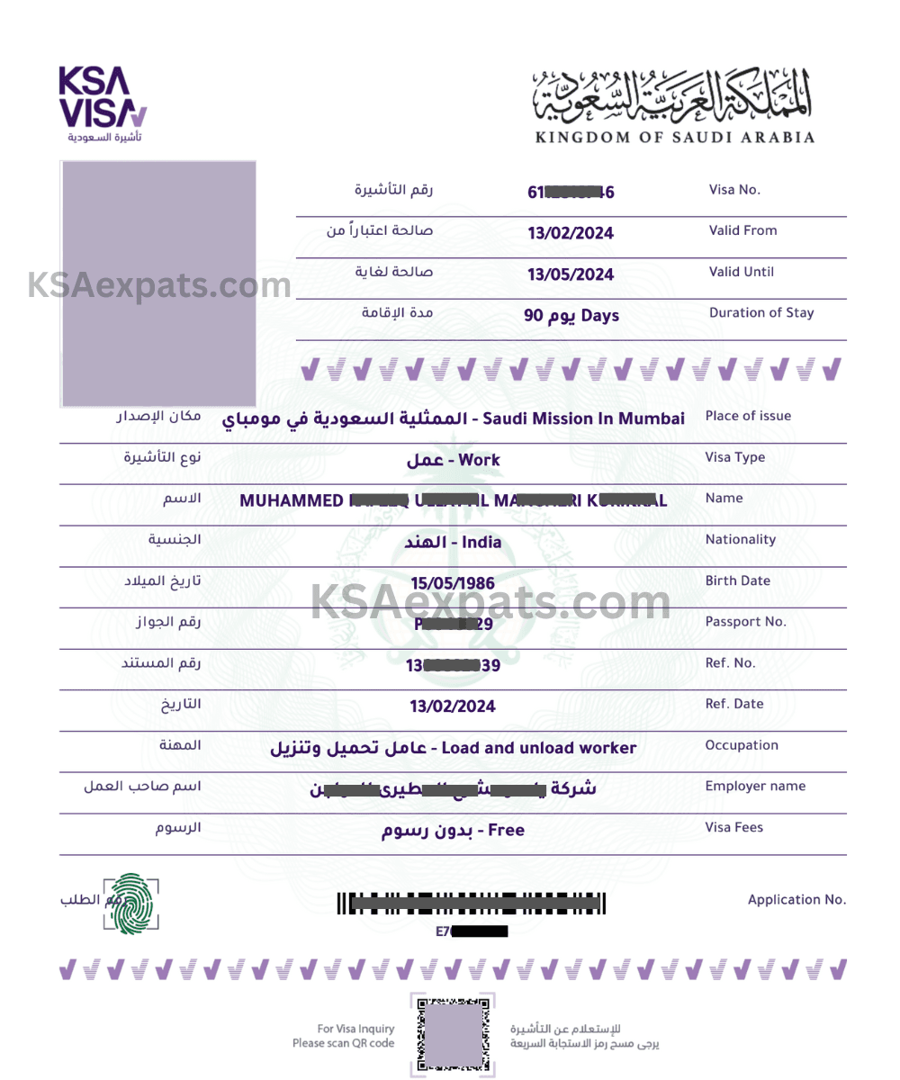 How to Check Your Saudi Arabia Work Visa Status and Details