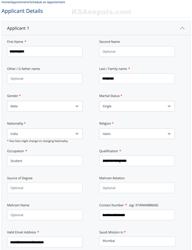 How to Book a Tasheer Appointment for Saudi Visa in India: A Step-by ...