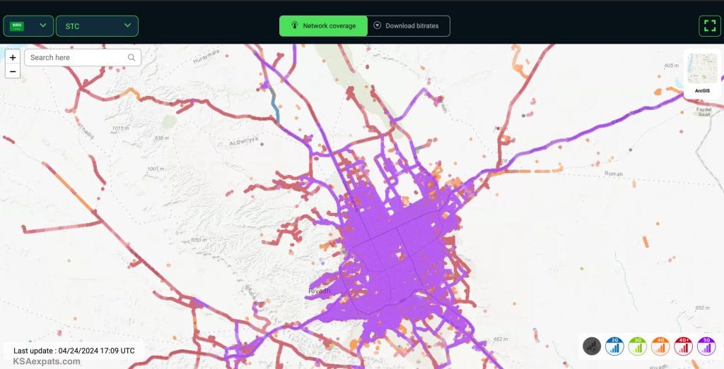 How to Check Mobile Network Coverage in Your Area in Saudi Arabia