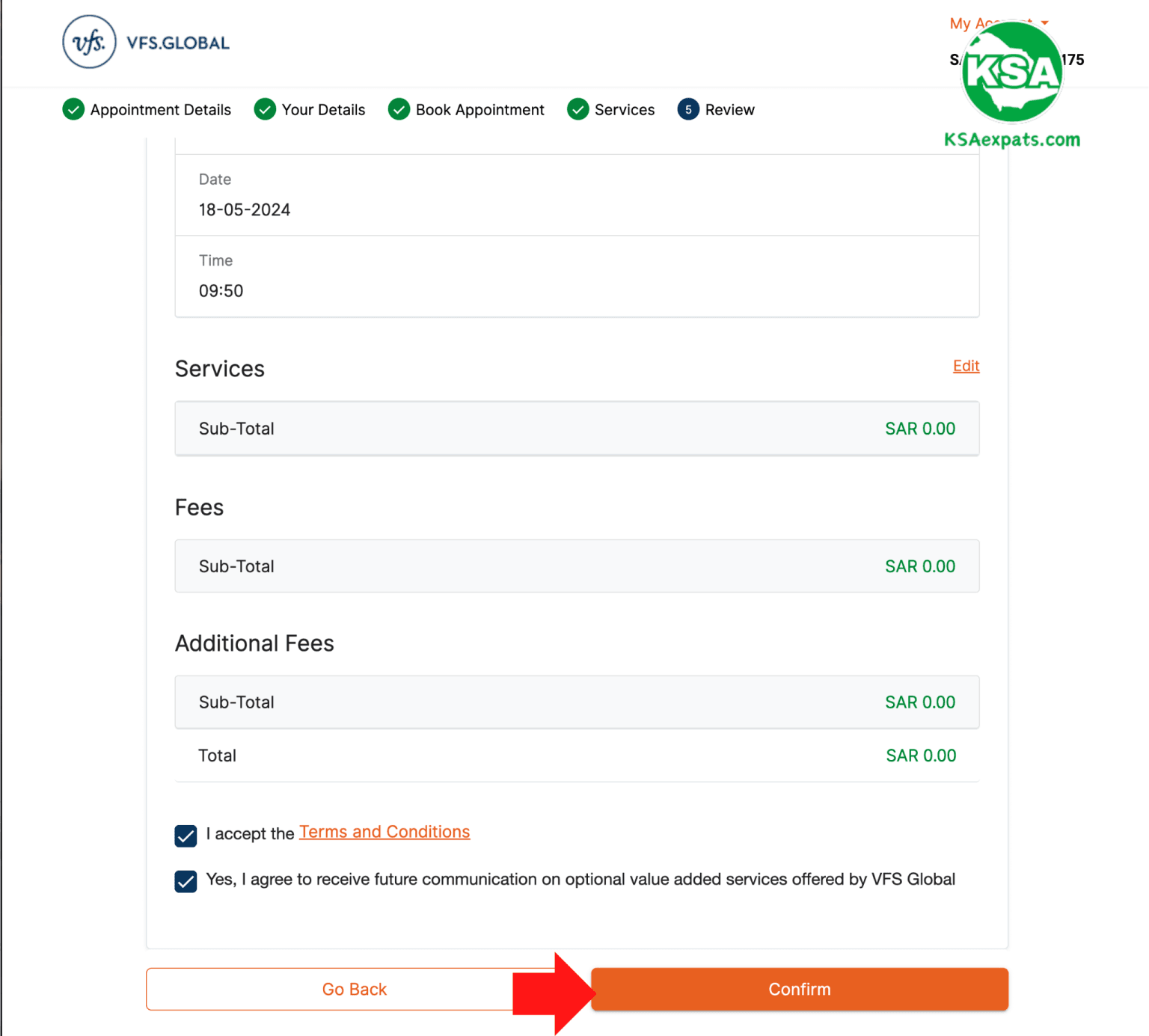 VFS Global Appointment for Indian Passport Renewal in Saudi Arabia