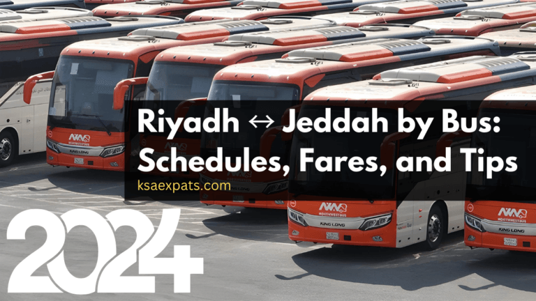 Jeddah to Riyadh Bus Ticket Price: Everything You Need to Know | KSA Expats