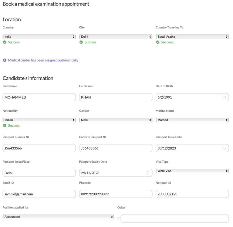 Wafid Medical Test: Requirements, Booking, and Checking Results