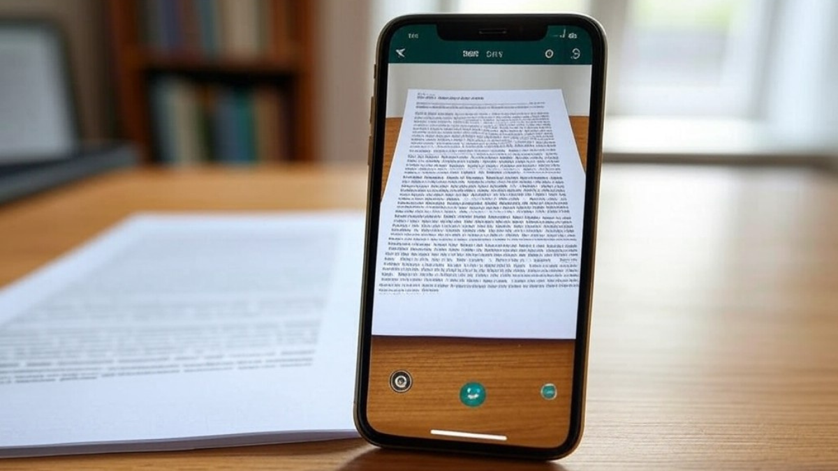 WhatsApp Adds Built-In Document Scanning for iPhone Users