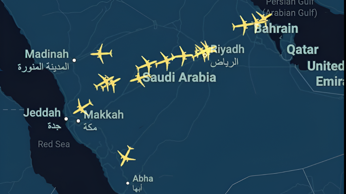 Saudi Arabia’s 5 Busiest Domestic Air Routes Revealed