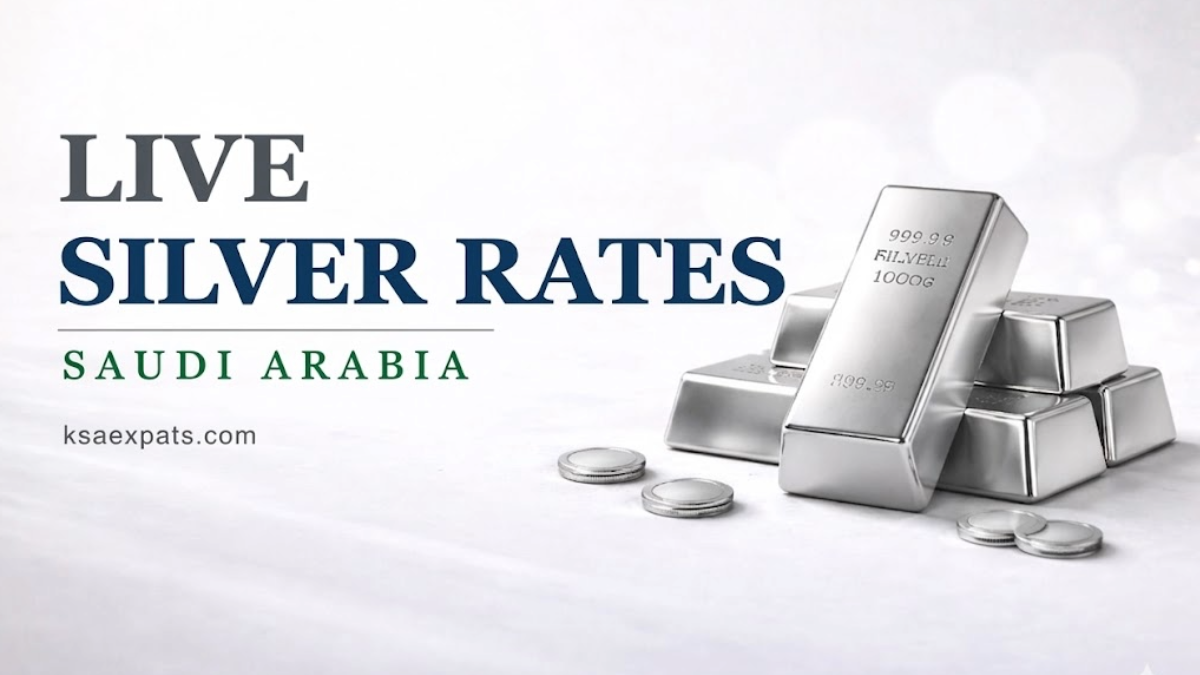 Silver Price in Saudi Arabia Today - Live Silver Rate per Gram | KSA Expats